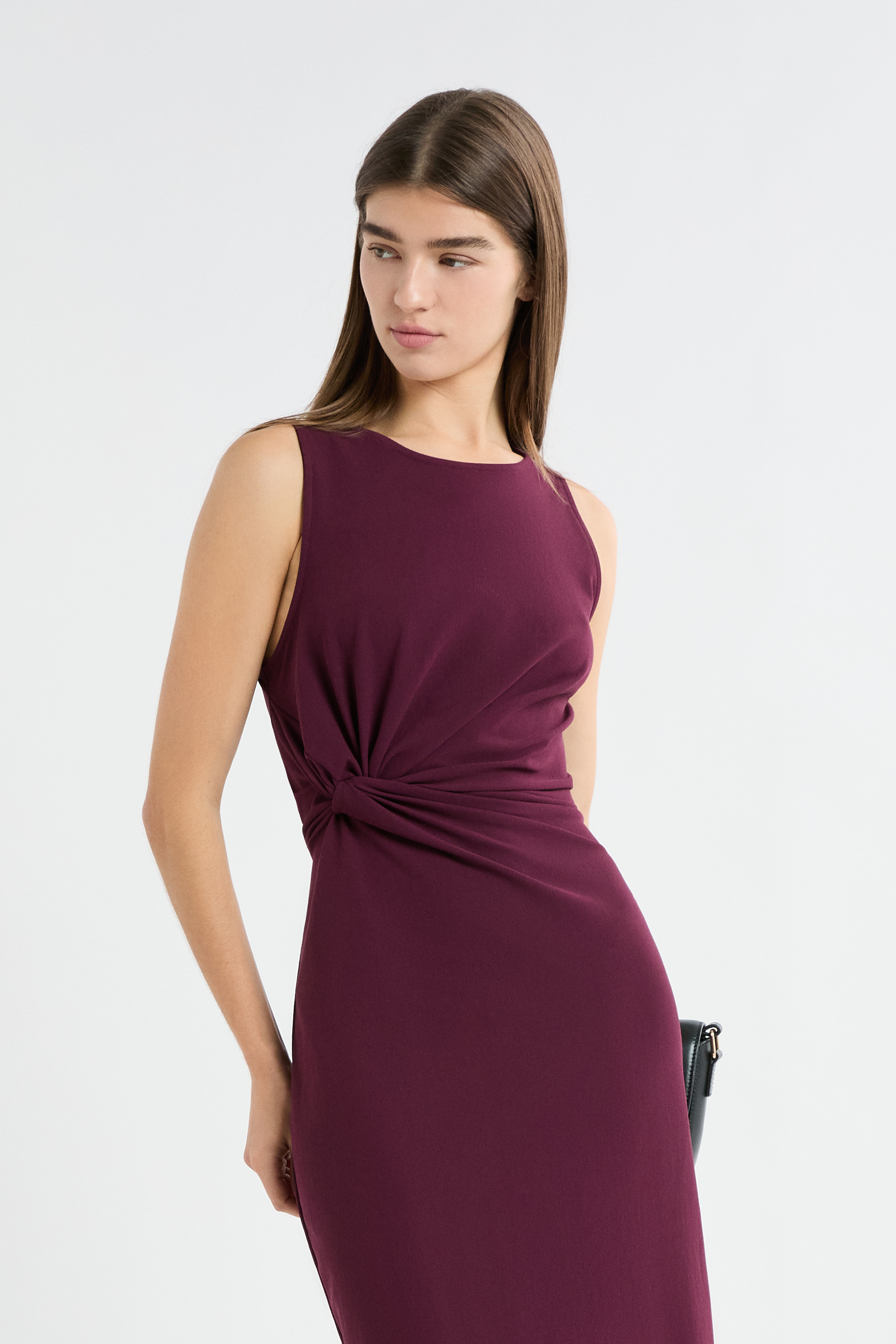 Dress With Tie Detail - CHANTAL - CASSIS - ETAM