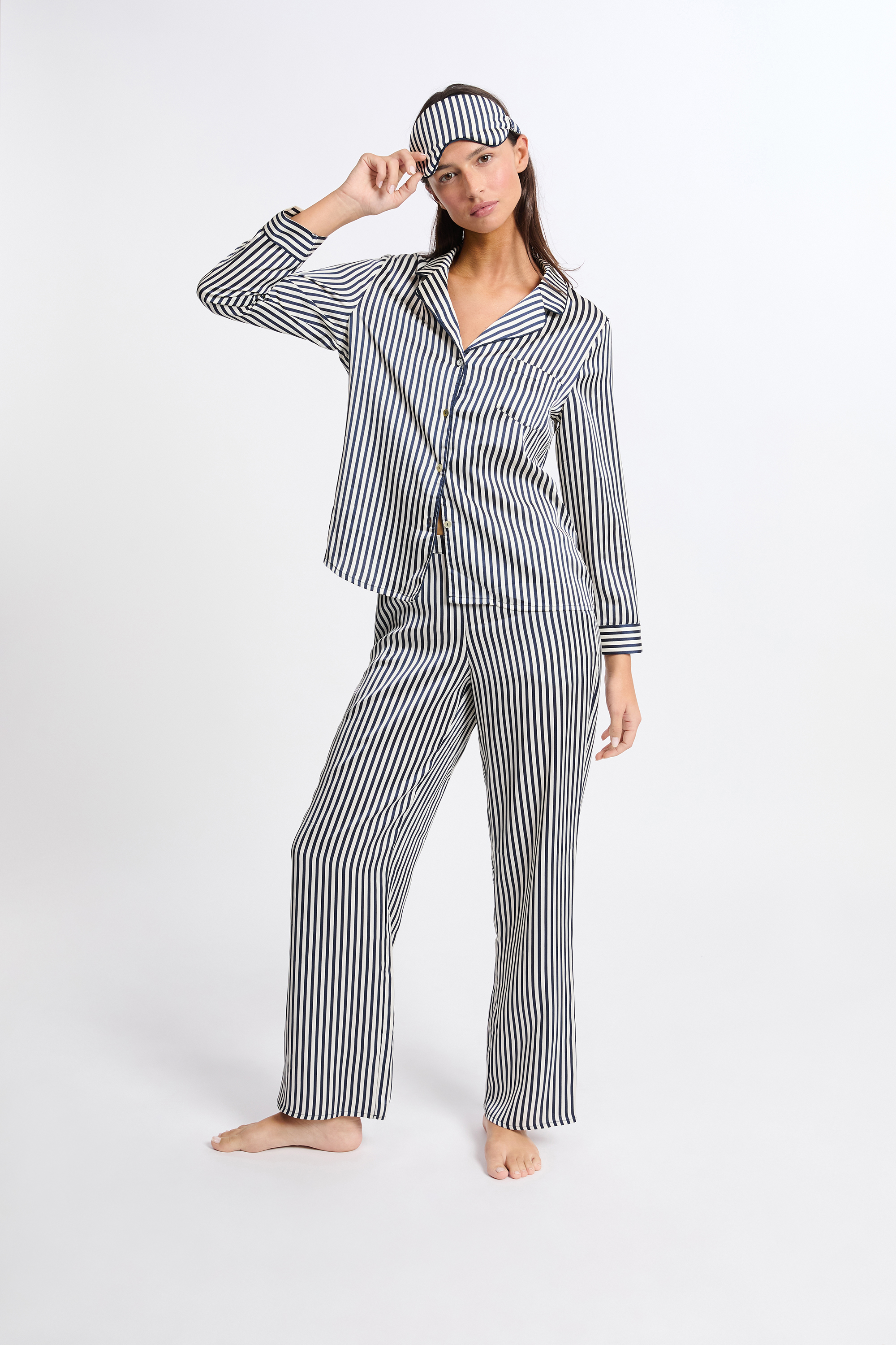 2 Piece Striped Pyjamas with Mask - SIDERA - IMP FD MARINE - ETAM